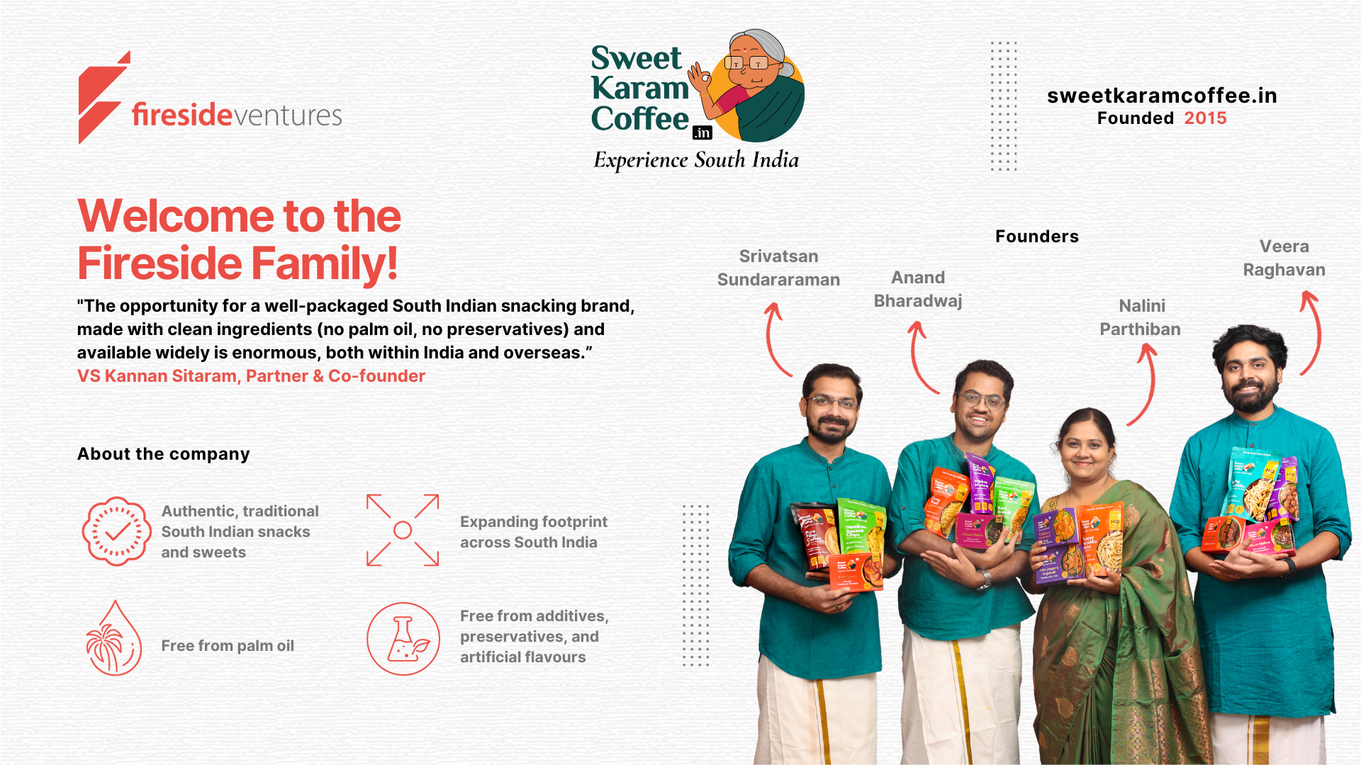 Fireside Ventures: Supporting Sweet Karam Coffee with VC